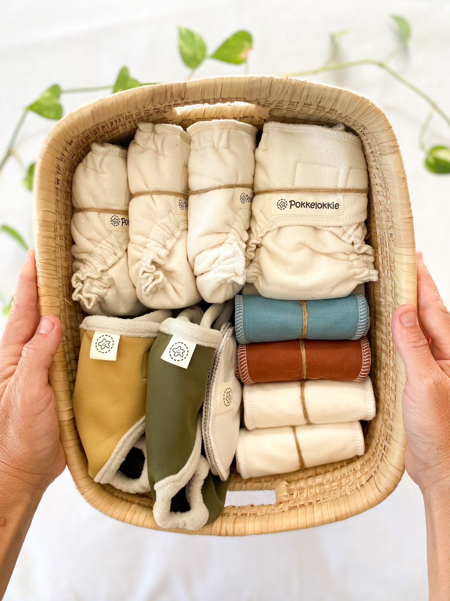 Newborn part time cloth nappy sets – Pokkelokkie